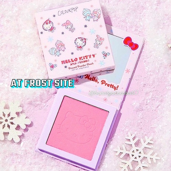 Colourpop | Makeup | 4 Leftcolourpop X Hello Kitty At Frost Site Powder ...
